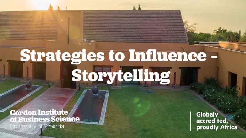 Strategies to Influence – Storytelling