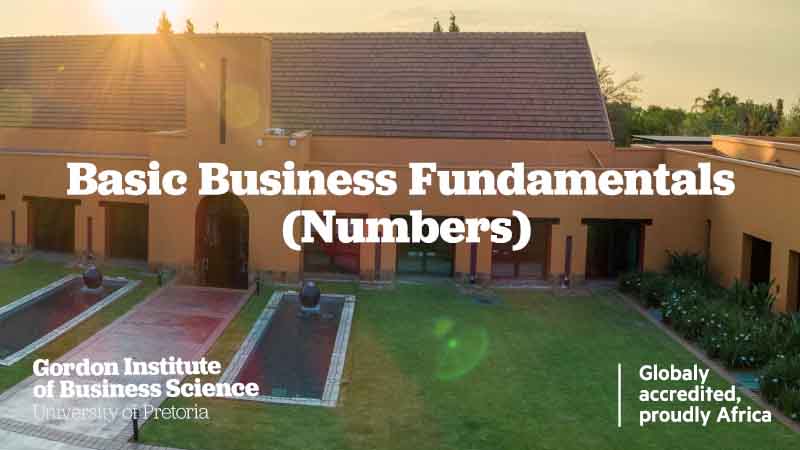 Online Masterclass: Basic Business Fundamentals (Numbers) | GIBS